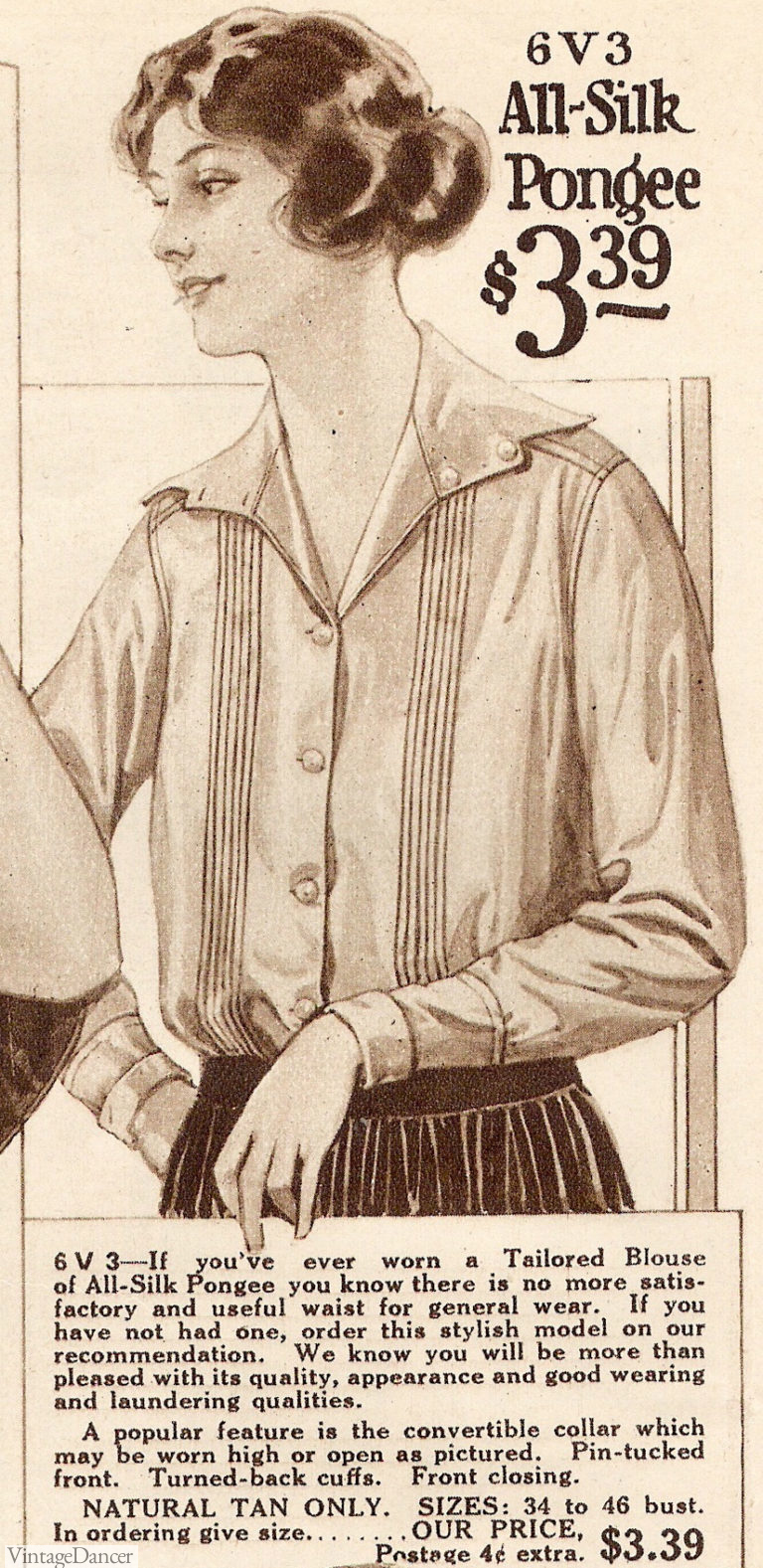 1920s Blouses & Shirts History