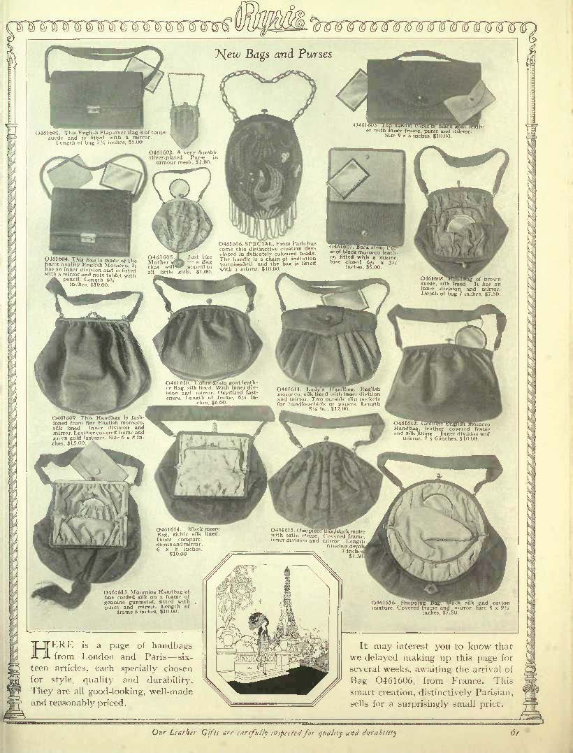 1920s Handbags, Purses, and Shopping Bag Styles