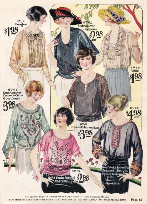 1920s Blouses & Shirts History