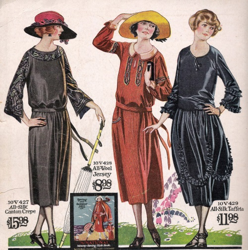 1920s Dress History, Daytime Dresses - Pictures of 20s Fashion