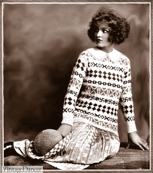 Ladies' 1920s Sweaters and Cardigans History