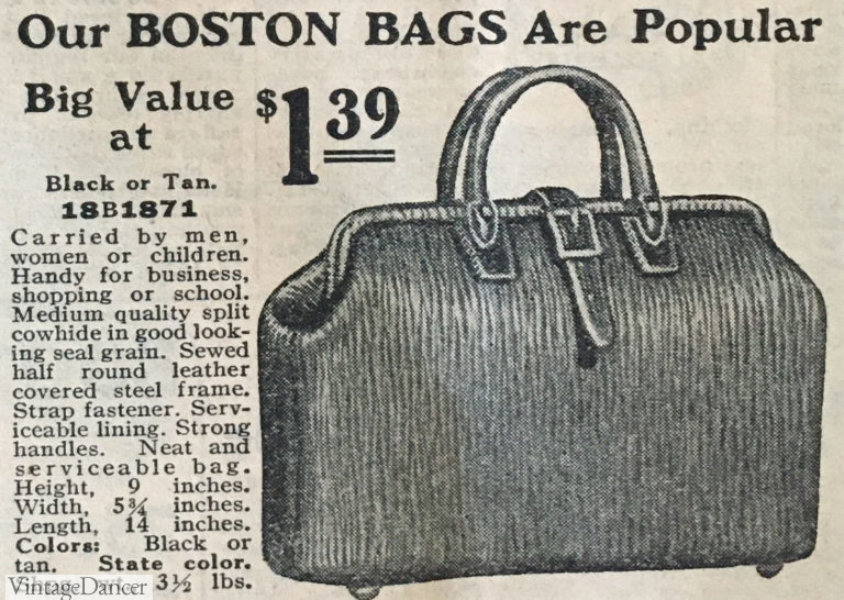 1920s Handbags, Purses, and Shopping Bag Styles