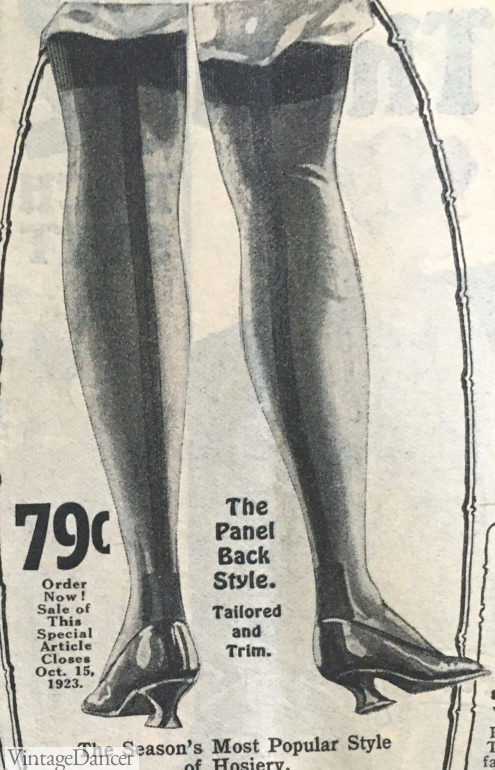 The Various Styles of 1920s Stockings, Tights, Nylons