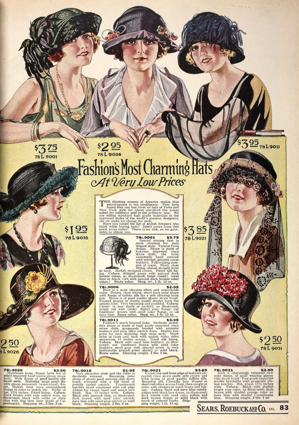 1923 Fashions for Women and Men