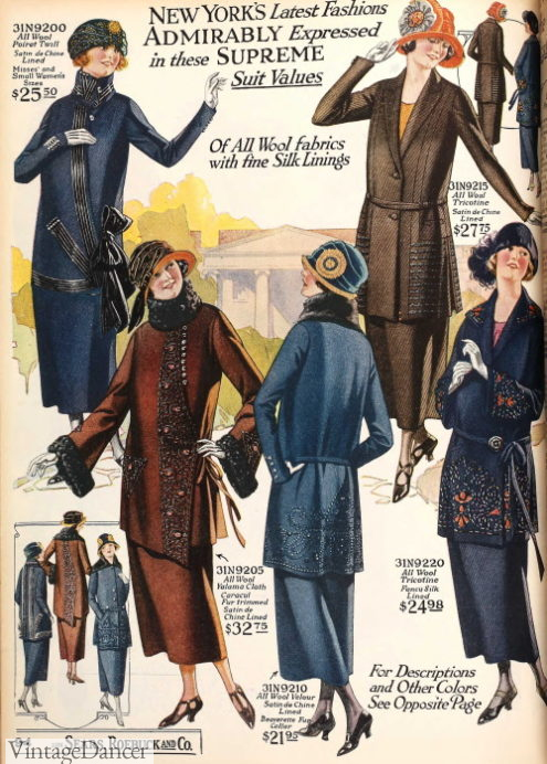 1923 Fashions for Women and Men