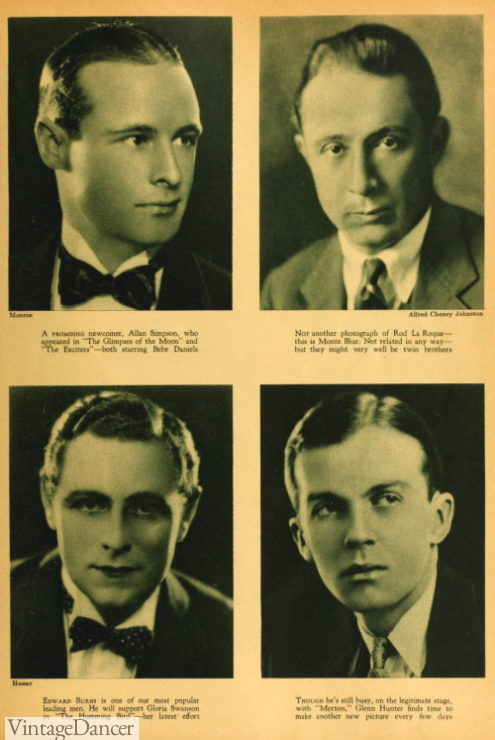 1920s Men's Hairstyles and Products History