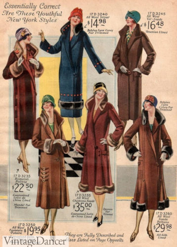 1920s Coats, Furs, Jackets and Capes History