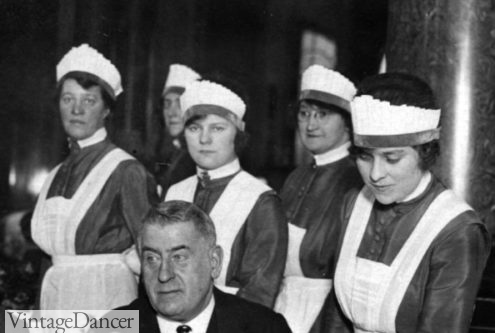 1920s Nurse Uniform, Maid, Waitress, Servant