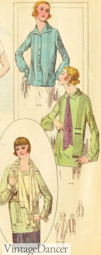 1920s Blouses & Shirts History