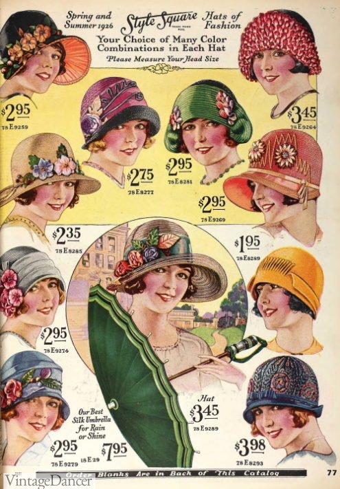 1920s Hat Styles for Women - History Beyond the Cloche Hat