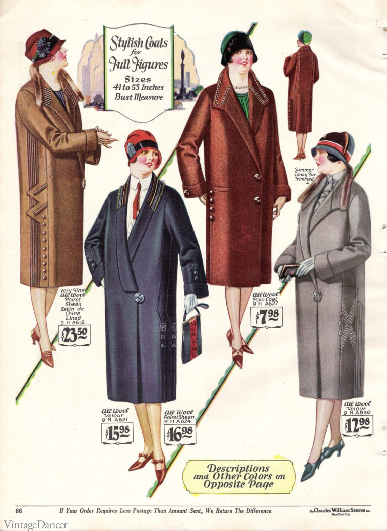 1920s Coats, Furs, Jackets and Capes History