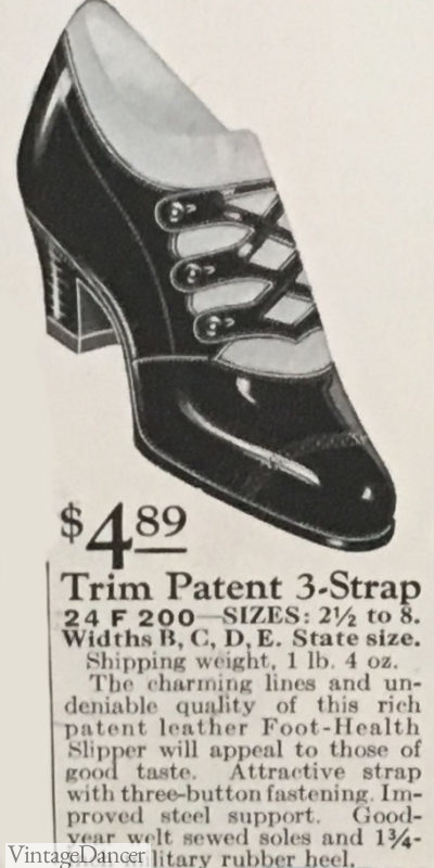 Women's 1920s Shoe Styles and History