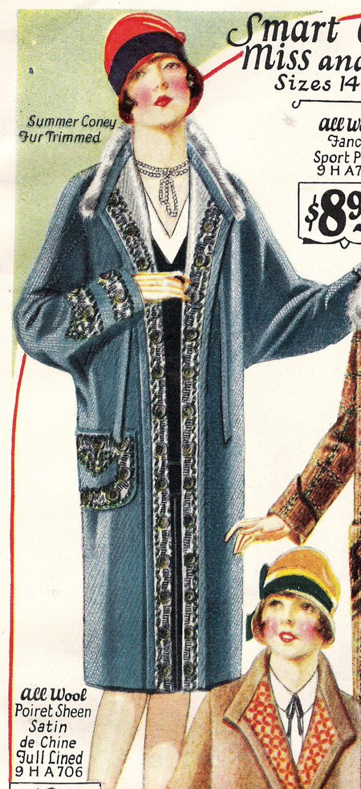 1920s Coats, Furs, Jackets and Capes History