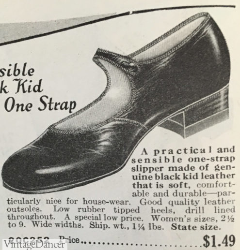 Women's 1920s Shoe Styles and History