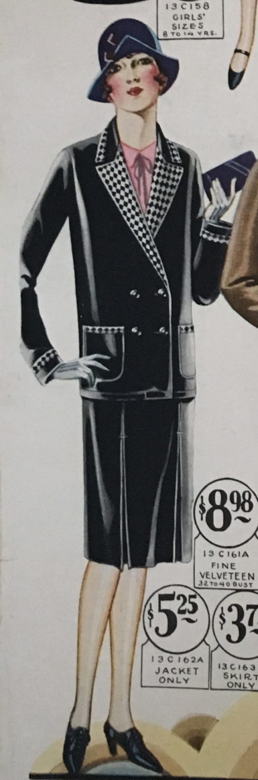 1920s Women's Suits for Travel, Work, & Leisure