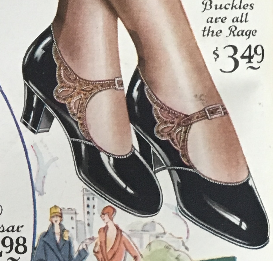 Women's 1920s Shoe Styles and History