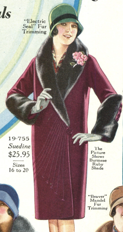 1920s Coats, Furs, Jackets and Capes History
