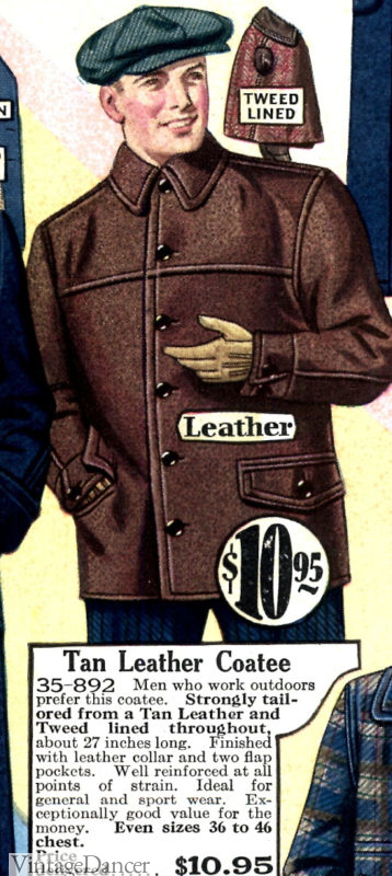 1920s Men's Workwear, Casual Clothes