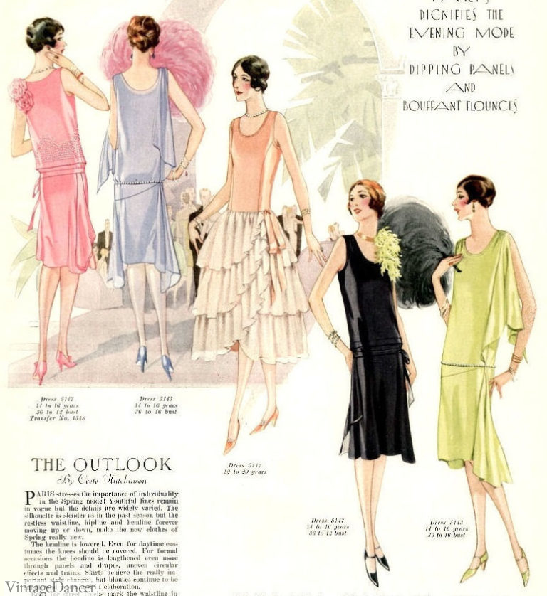 1920s Fashion & Women's Clothing Trends