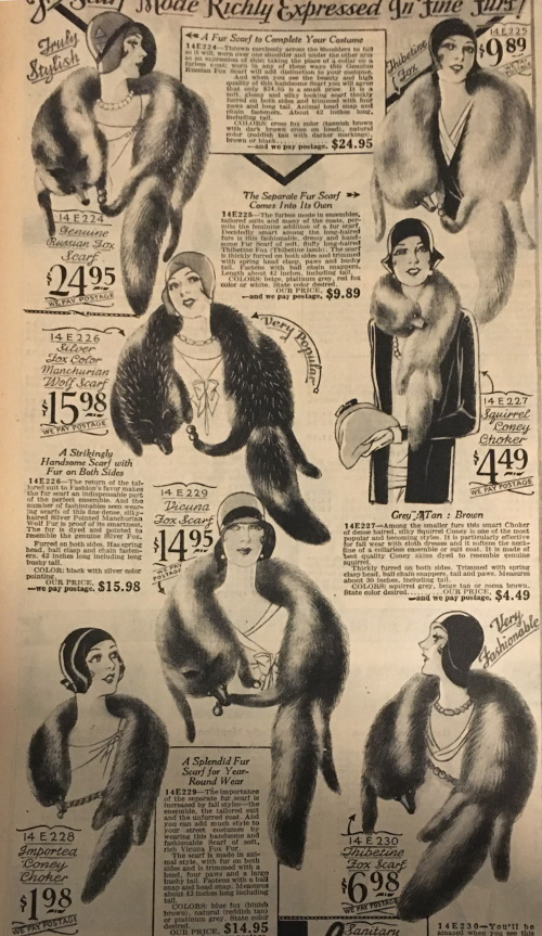 1920s Coats, Furs, Jackets and Capes History