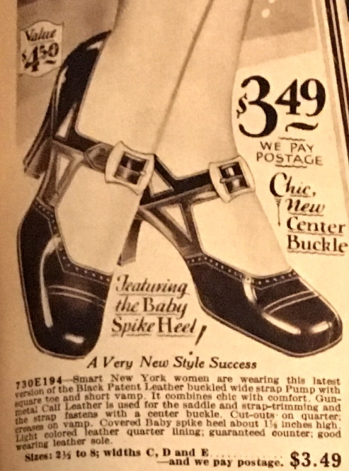 Women's 1920s Shoe Styles and History