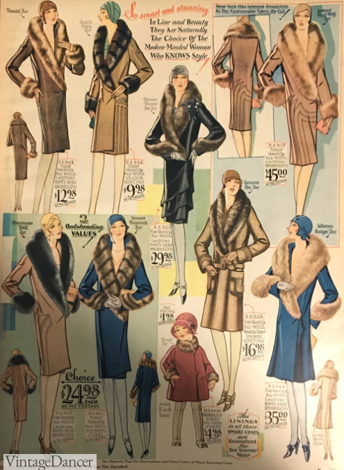1929 Fashion for Women and Men