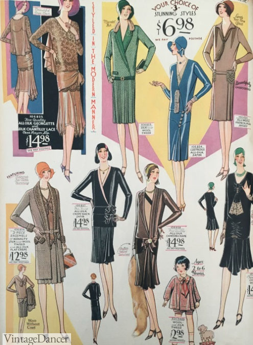 1920s Fashion & Women's Clothing Trends