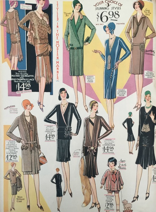 1929 Fashion for Women and Men