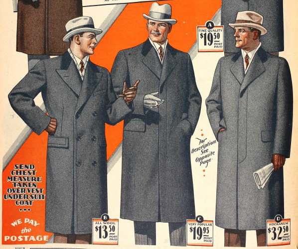 1920s Men's Coats & Jackets History