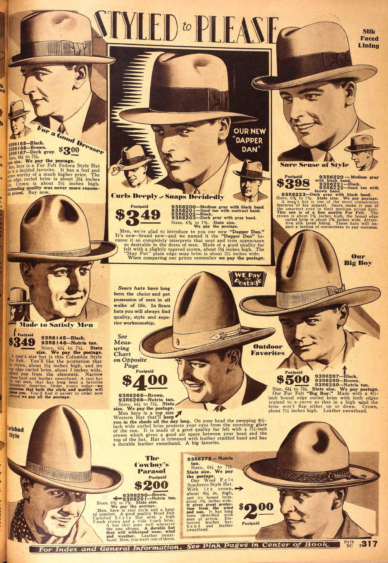 1920s Mens Hats: Great Gatsby Era Hat Styles