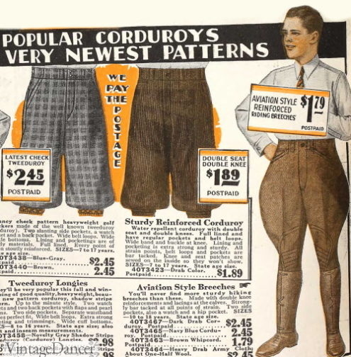 1920s Men's Pants History: Oxford Bags, Plus Four Knickers, Overalls