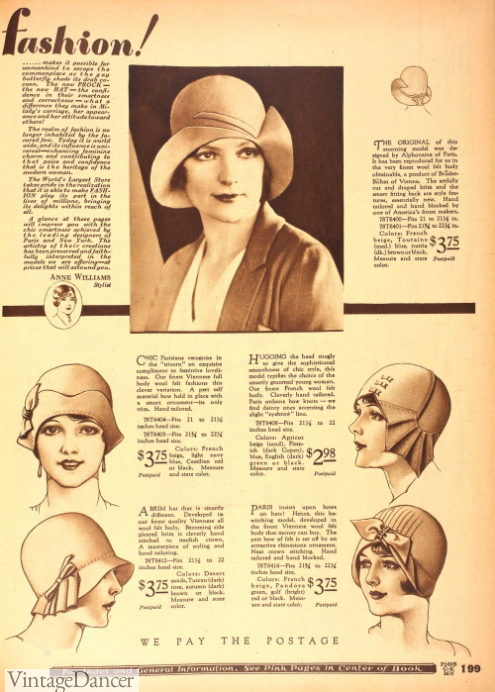 1929 Fashion for Women and Men