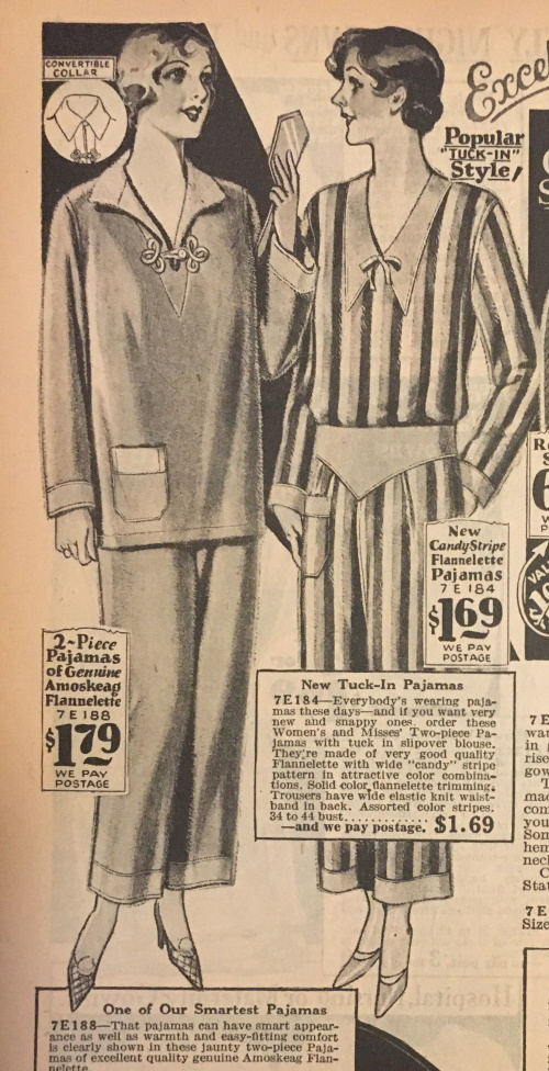 1920s Nightgowns, Pajamas and Robes History