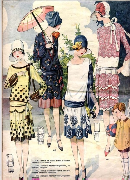 1920s Day Dress, Tea Dress, Afternoon Dress History