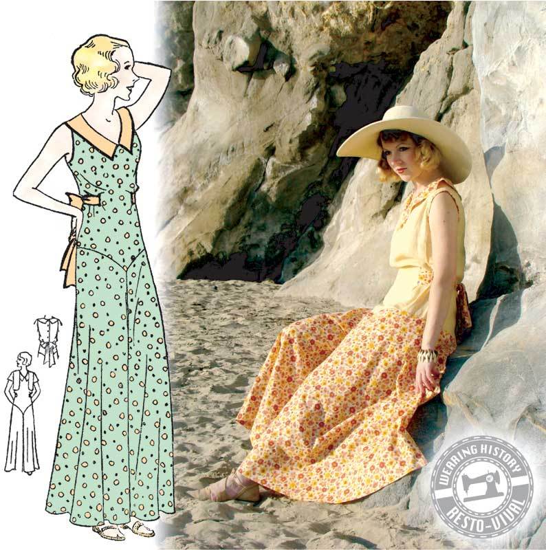 Vintage Wide Leg Pants 1920s-1950s