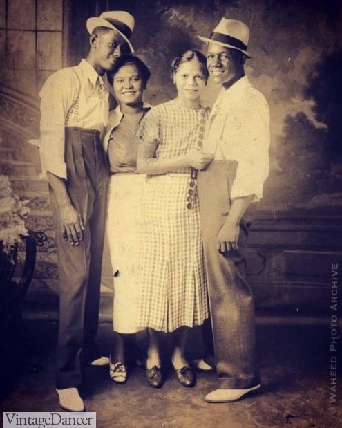1930s Black Fashion, African American Clothing Photos