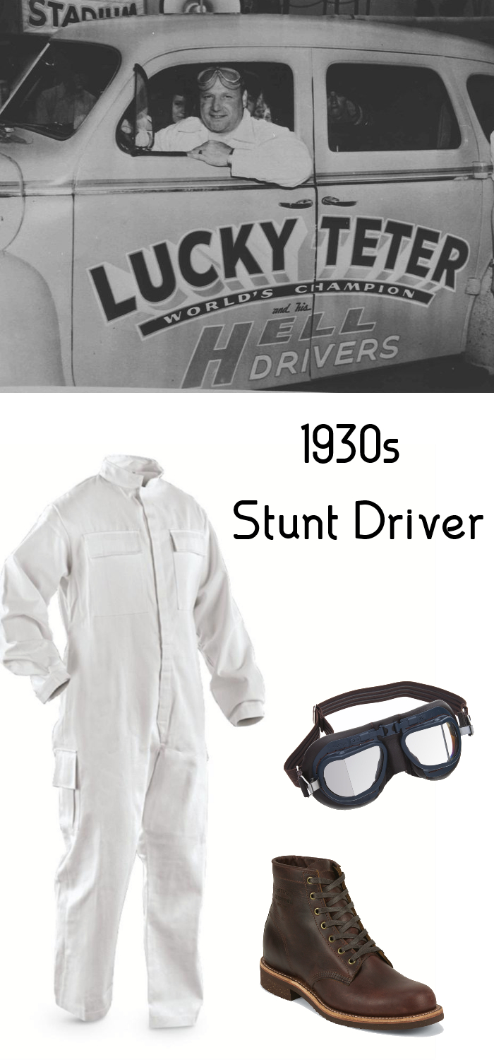 Accurate 1930s Car Show Outfits -- Elegant Art Deco Car Show Outfit ...