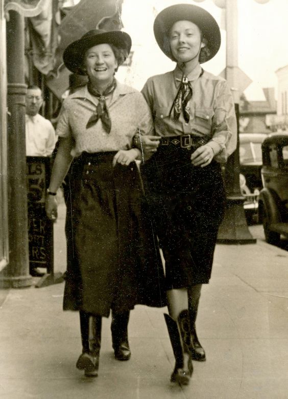 Vintage Western Wear for Women 1930s, 1940s, 1950s