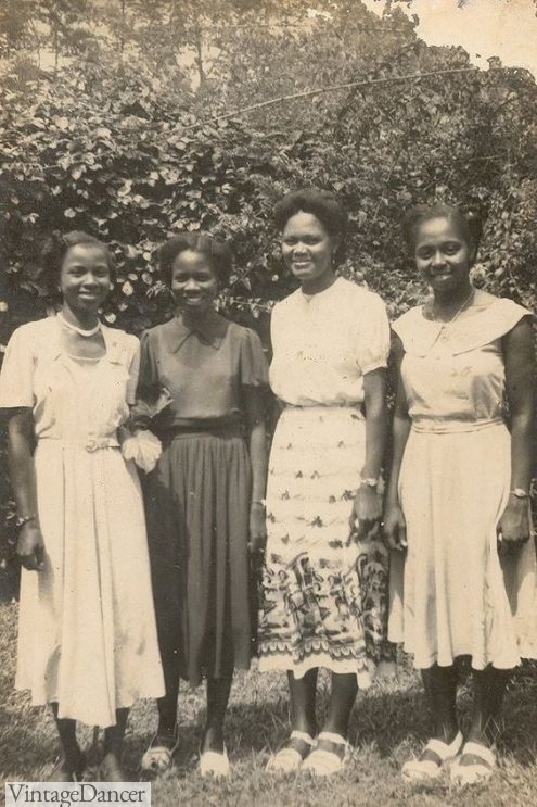 1930s Black Fashion, African American Clothing Photos