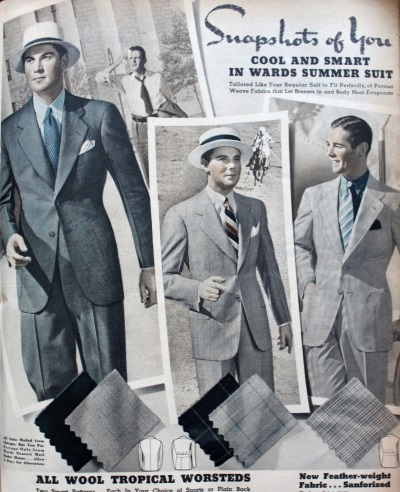 1937 Fashion, Clothing Styles