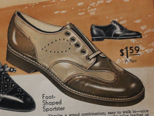 New 1930s Style Mens Shoes
