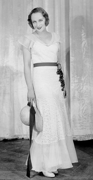 Vintage 1930s Formal, Party Dresses History