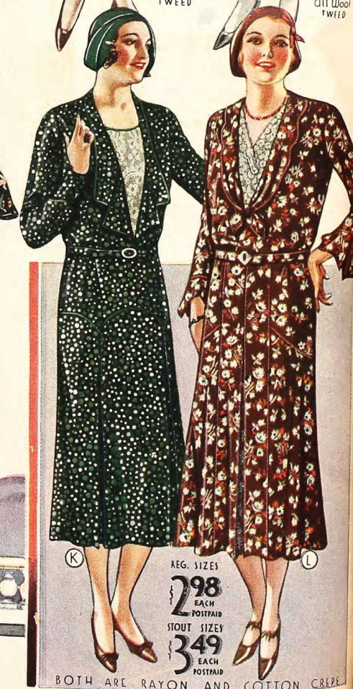 1930s Plus Size Clothing History, Curvy Fashion Inspiration