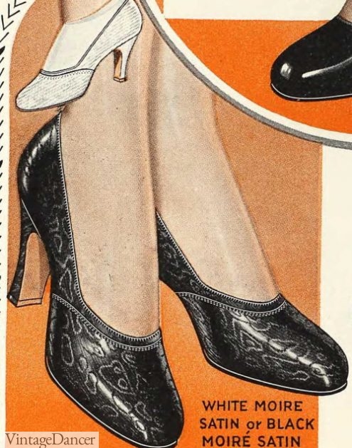 1930s Shoes History: Popular Styles for Women