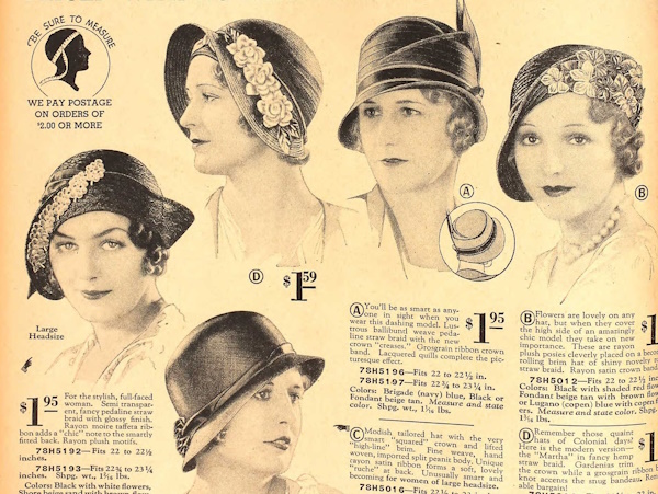 1930s Hat Styles | Women's 30s Hat History