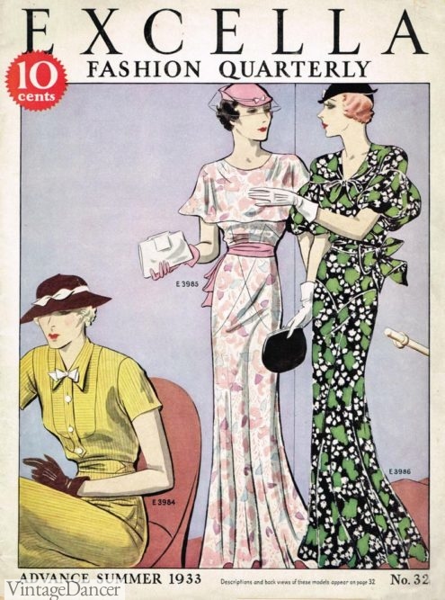 1930s Handbags and Purses History with Pictures