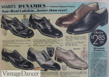 New 1930s Style Mens Shoes