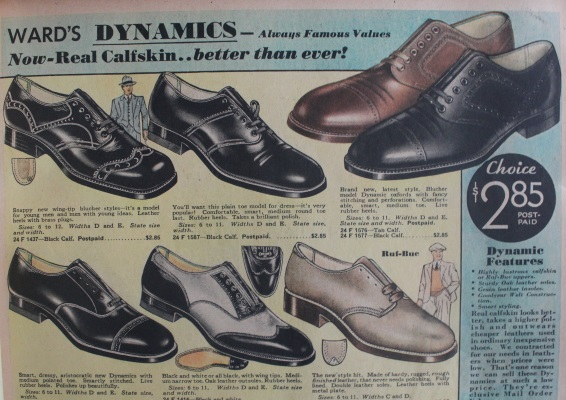 New 1930s Style Mens Shoes