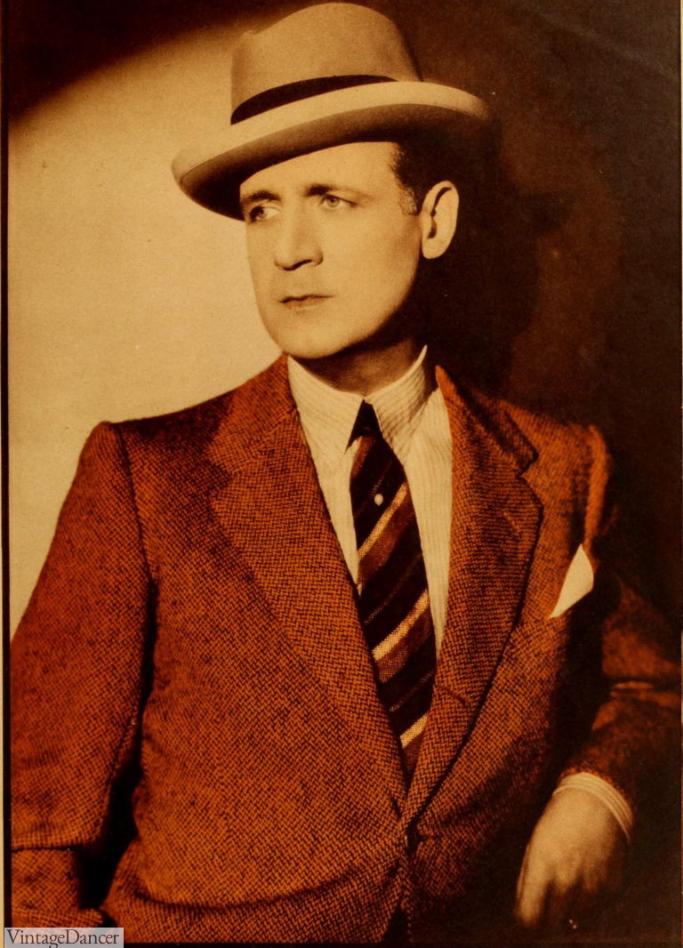 1930s Men's Hat Styles and Fashion History