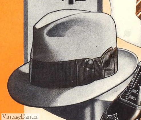 1930s Men's Hat Styles and Fashion History
